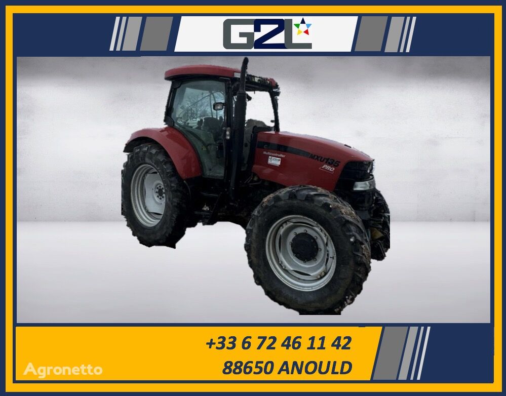 Case IH MXU 135 traktor točkaš nakon udesa