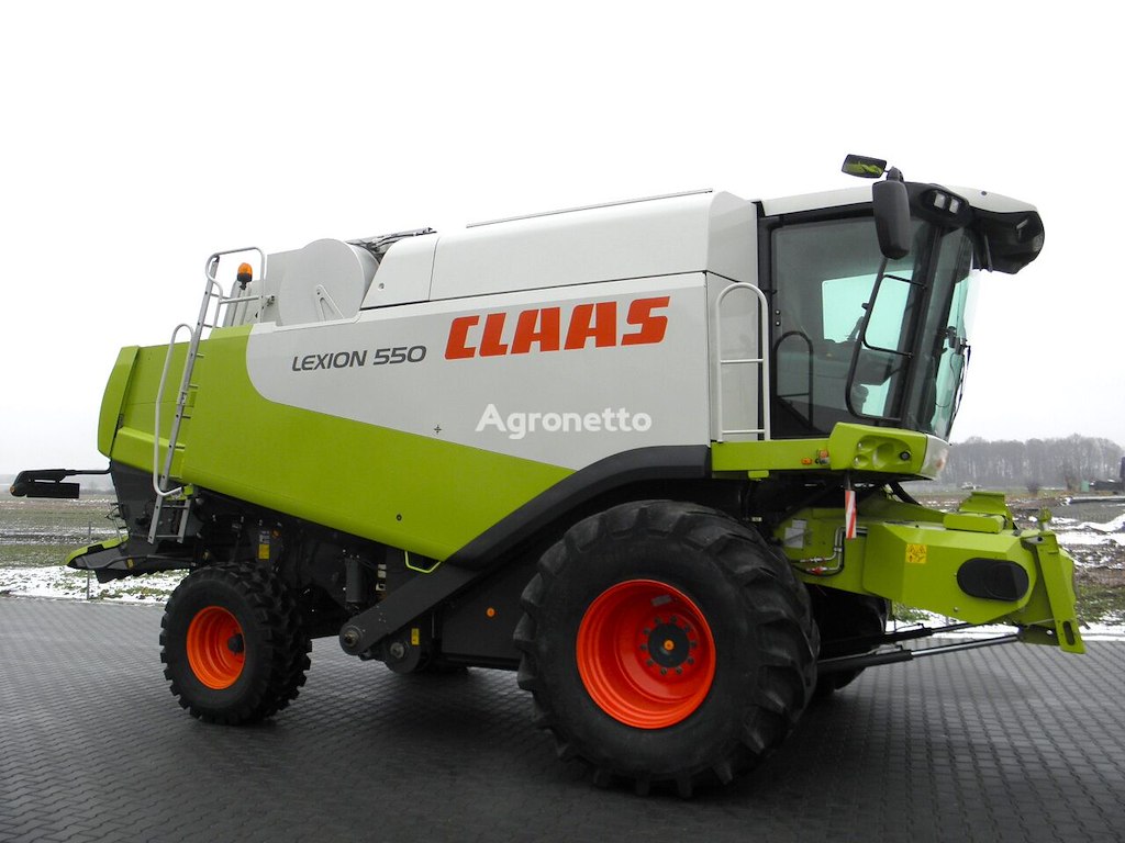 Claas Lexion 550 2009 Rok, Nie Malowany, Stan Idealny kombajn za žito