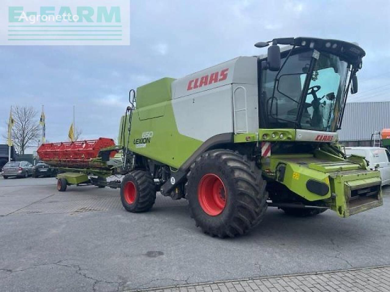 Claas lexion 650 kombajn za žito