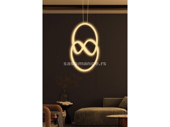 OPVIQ LED luster Yin Yang White Yellow Light