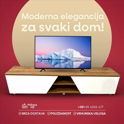 TV komoda- zlatni hrast