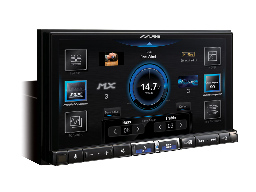 Alpine auto radio ILX-705D 7" Apple Carplay