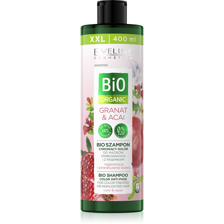 EVELINE - BIO ORGANIC ŠAMPON ZA FARBANU KOSU 400ml