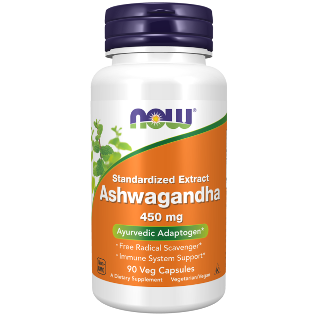 NOW ASHWAGANDHA 450MG 90 KAPSULA