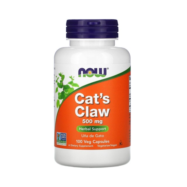 NOW CATS CLAW 500MG 100 KAPSULA