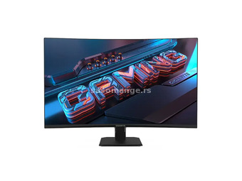 Monitor 31.5 Gigabyte GS32QC EK1 2560x1440/QHD/165Hz/VA/1ms/2x HDMI/DP/AMD FreeSync Premium/Curved