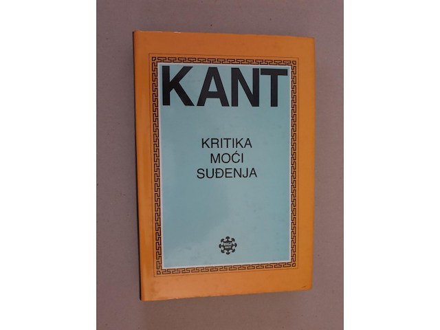 Kant - Kritika moći suđenja