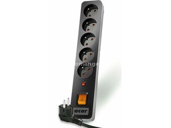 Produžni kabl Acar Surge Protector X5 Pro 3m black