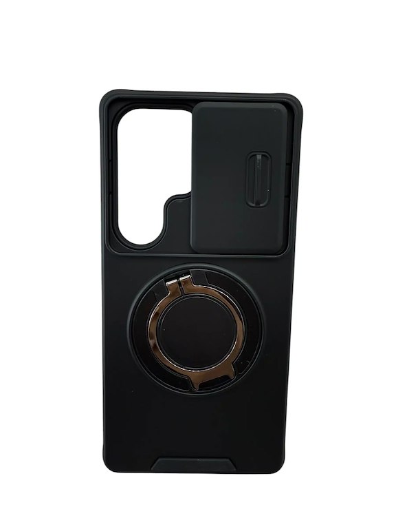 Maska Defender Ring Stand za Samsung S25 ultra crna