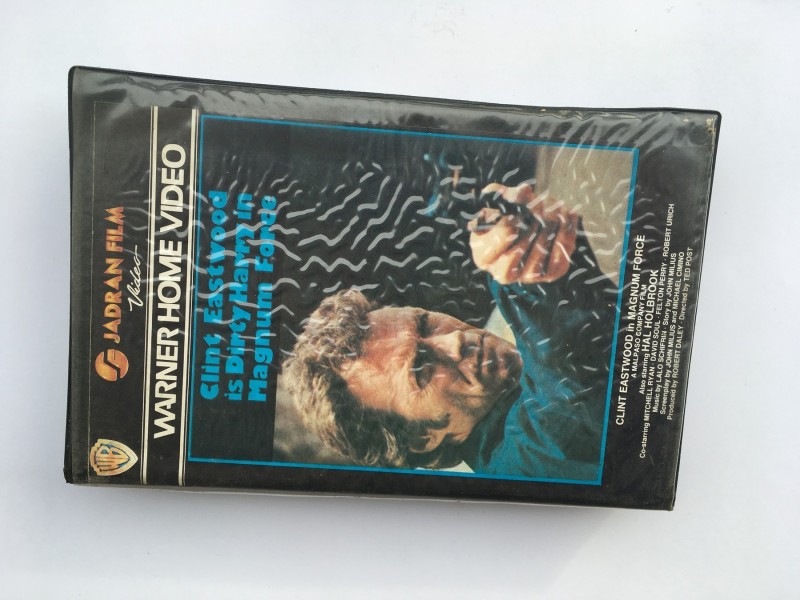 Clint Eastwood - Magnum Force - Jadran Film VHS