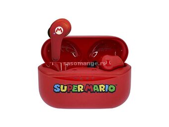 Bežične bluetooth slušalice OTL Super Mario Icon Red TWS ACC-0592 bubice