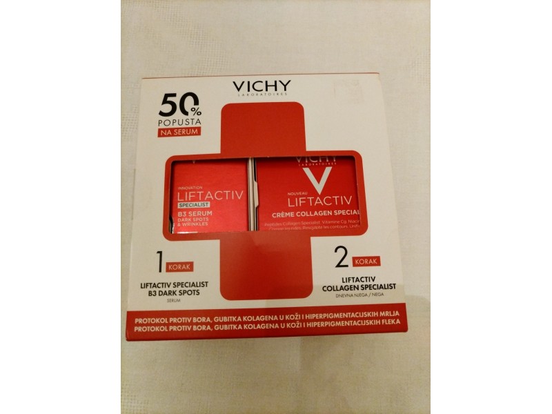 Vichy liftactiv krema+serum