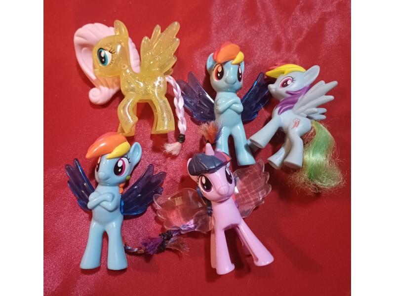 my little pony mc donalds figurice