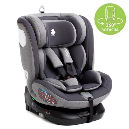 BBO Autosedište I-Size MONDEO Isofix 40-150cm Pastel Grey