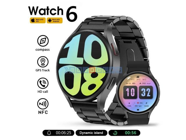 NOVO - Watch 6 Bluetooth GPS NFC Smart Watch Bluetooth Poziv