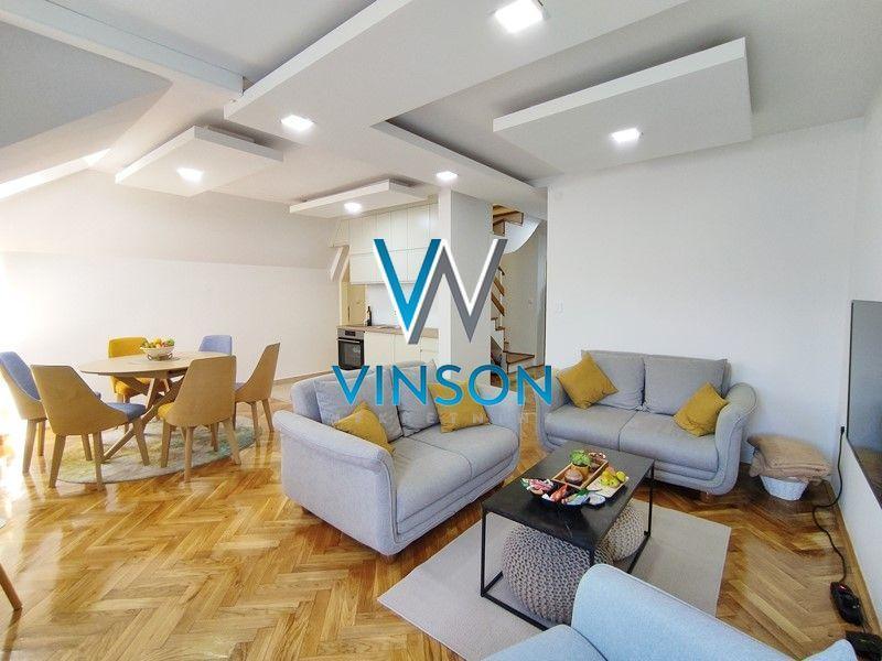 Novi Sad, Nova Detelinara - Namešten trosoban dupleks stan ID#9103943 750 €