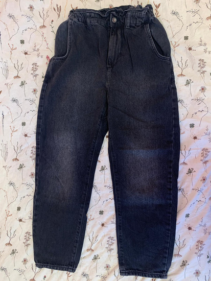 Paper bag baggy jeans Zara