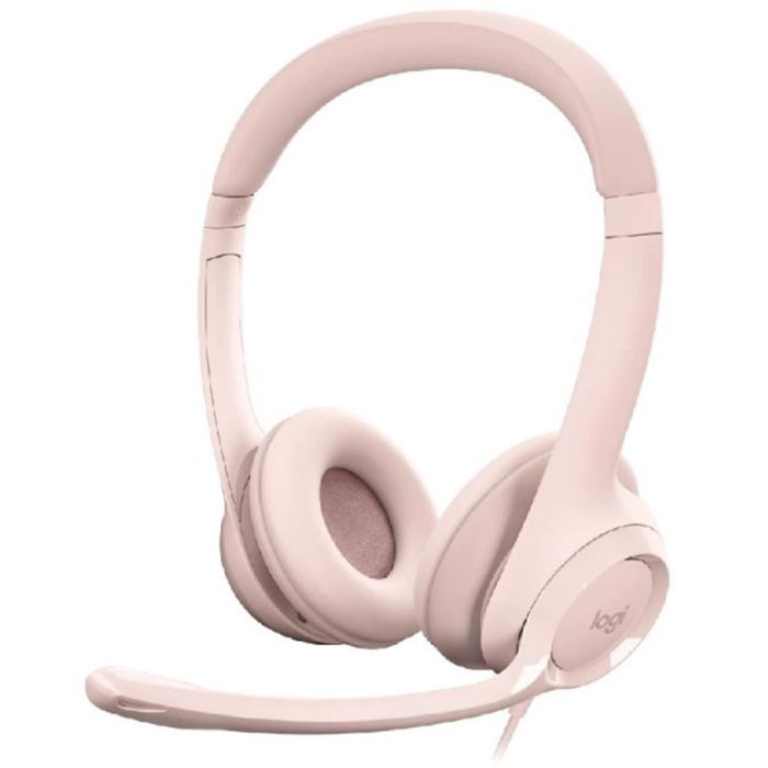 Slušalice Logitech H390 Stereo Headset Pink