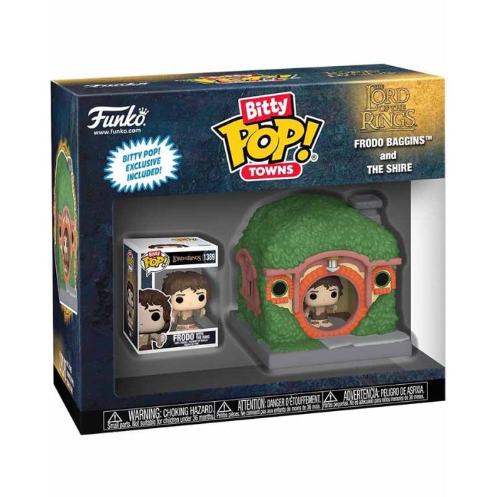 Figura Funko Bitty POP! Town: Lord of the Rings - Frodo and the Shire