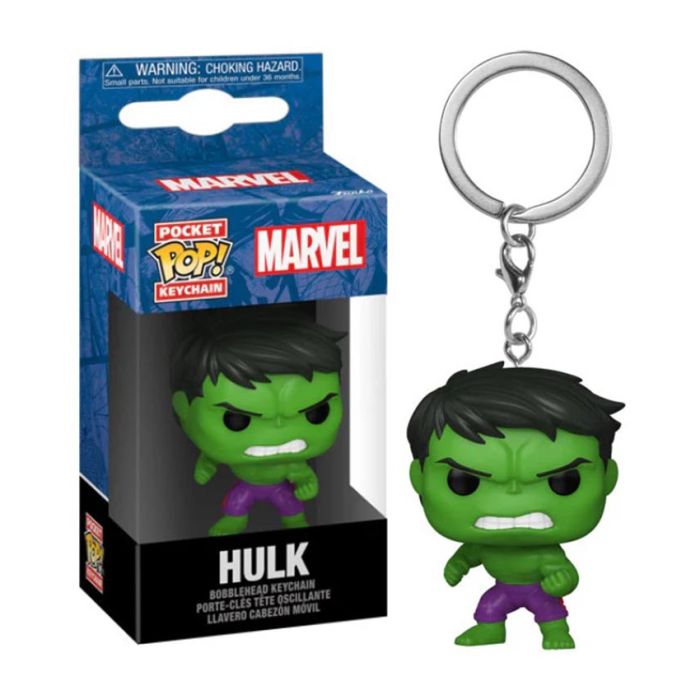 Privezak Funko POP! Keychain: Marvel New Classics - Hulk