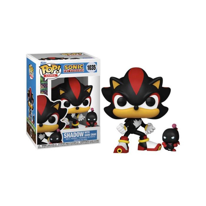 Figura Funko POP! Sonic - Shadow with Dark Chao