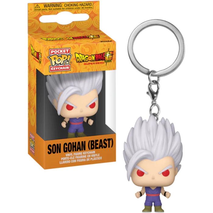 Privezak Funko POP! Keychain: Dragon Ball Super - Super Hero - Gohan Beast