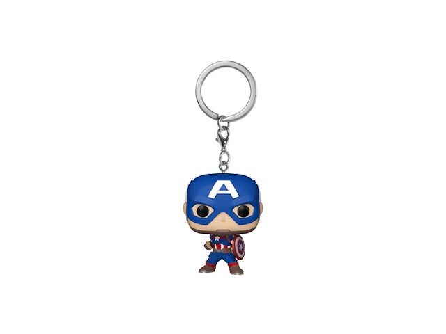 Funko POP! privezak za ključeve - Marvel, Captain America