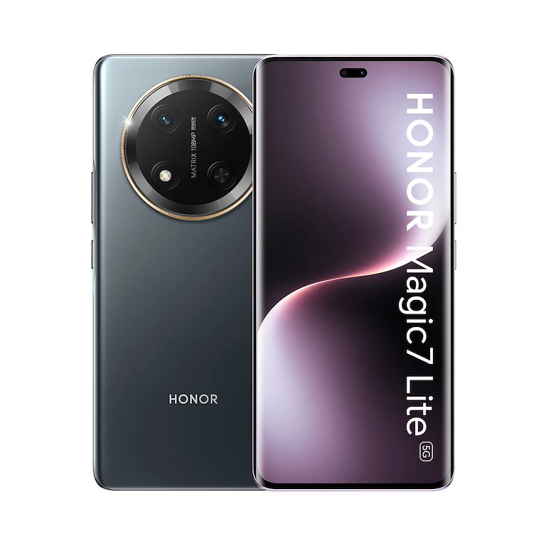 Honor Magic7 Lite 5G 8/512GB crni mobilni 6.78" Octa Core Snapdragon 6 Gen 1 8GB 512GB 108Mpx+5Mpx Dual Sim