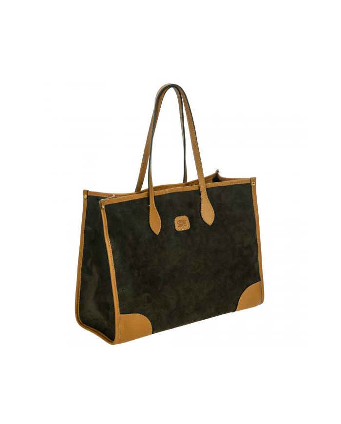 TORBA LIFE SHOPPING BAG OLIVE GREEN Bric’s