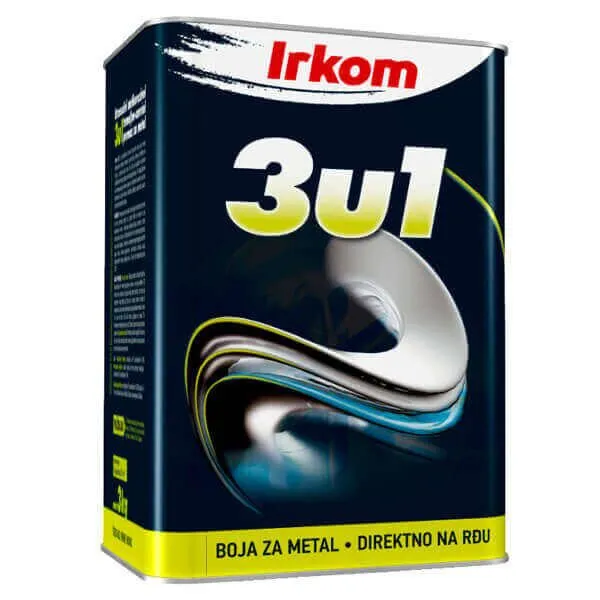 Irkom 3u1 boja za metal više boja