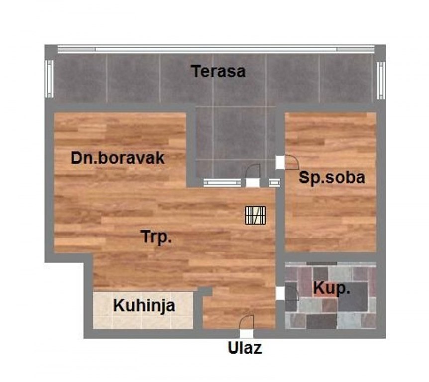 - Na korak do pozorišta - 51m2 - Odličan investitor - CENTAR