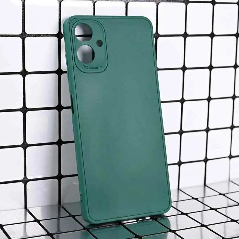 Maska 3D Camera za Samsung A065F Galaxy A06 tamno zelena