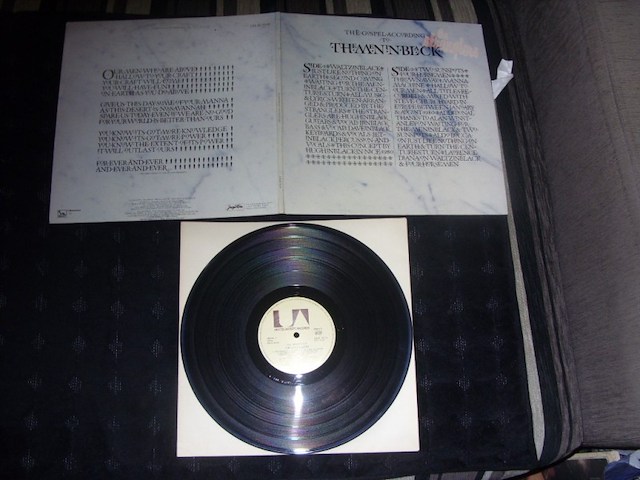 The Stranglers – Gospel According To The Meninblack LP