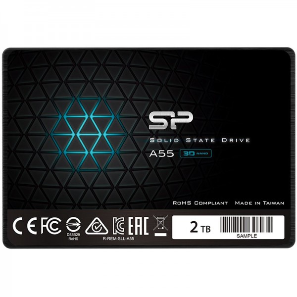 SILICON POWER A55 2TB SSD, 2.5'' SATA III, ReadWrite: 560 530 MBs ( SP002TBSS3A55S25 )