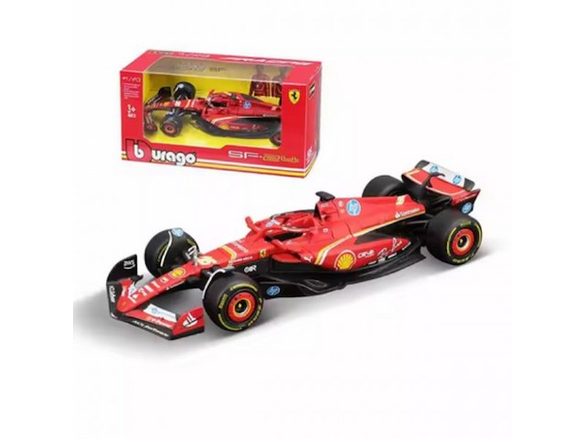 1:43 Burago F1 Ferrari SF24 Leclerc #16