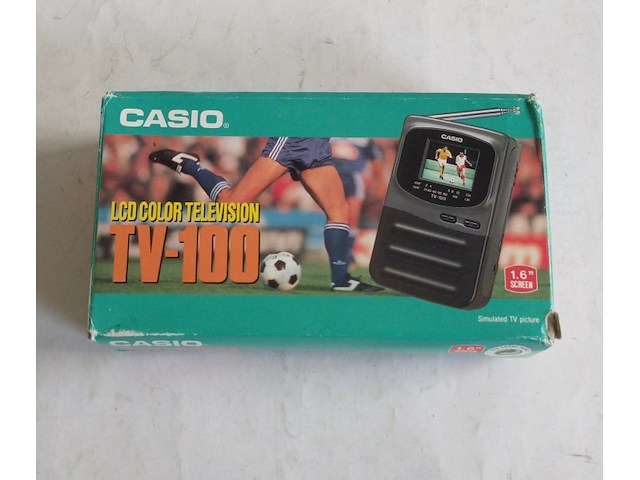 mini TV CASIO LCD TV-100 Made in Malaysia