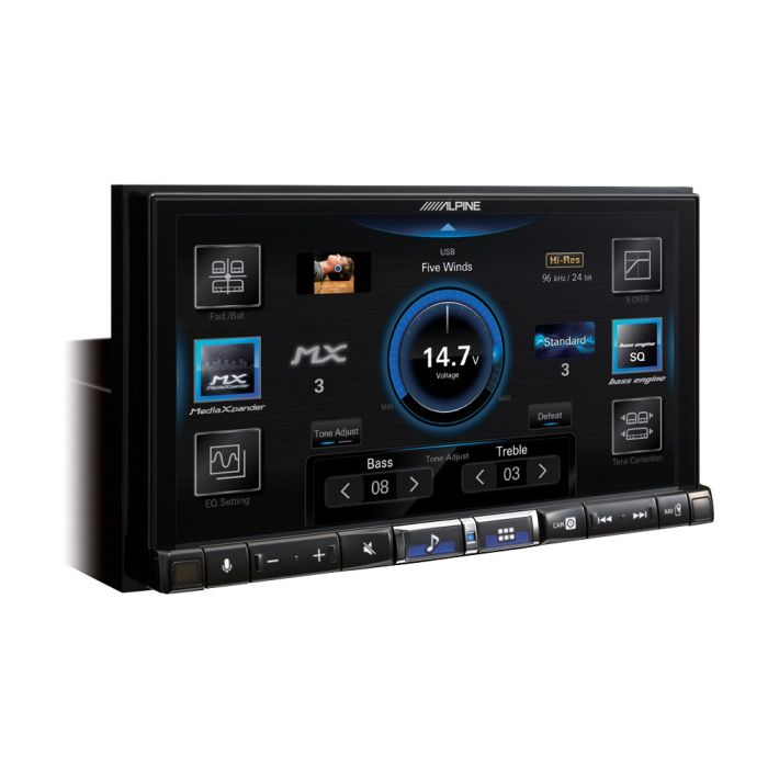 Alpine ILX-705D 7" auto multimedia