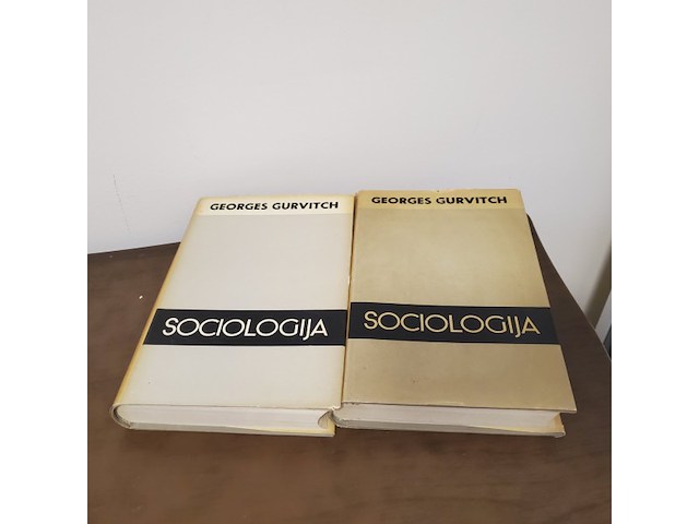 Georges Gurvitch - Sociologija 1 i 2