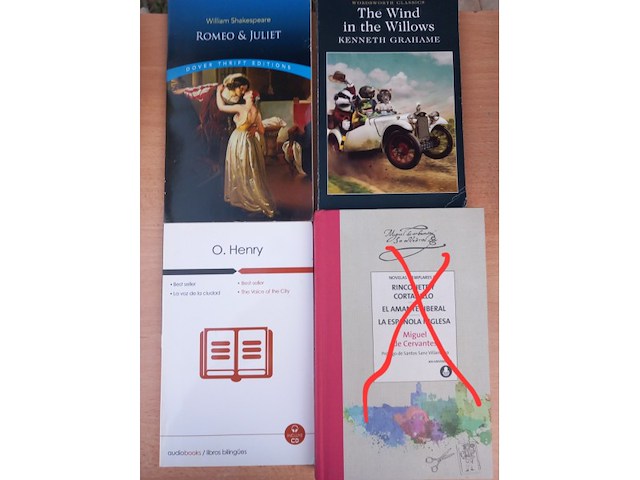 Lot 3 klasika: The wind in willows-Romeo &;; Juliet