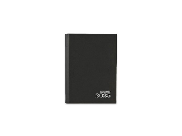 Datumirana agenda 2025 - Classic Black, daily