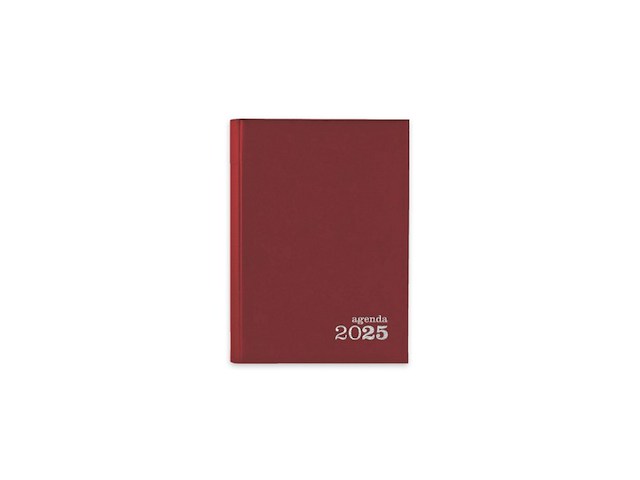 Datumirana agenda 2025 - Classic Red, daily