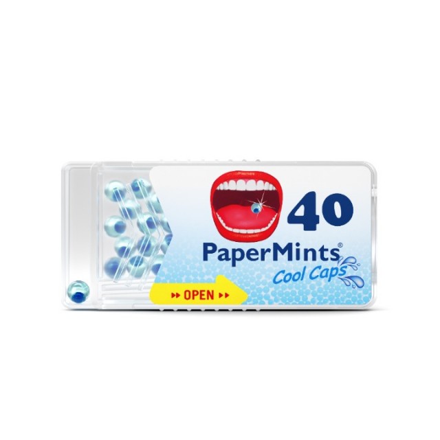 PAPERMINTS COOLCAPS MENTOL BOX A 40