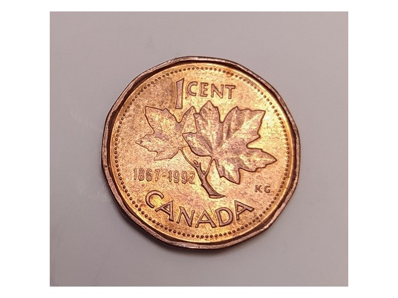 ** KANADA - 1 CENT 1992. ** - COMMEMORATIVE