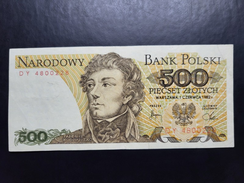 POLJSKA 500 Zlota, 1982.