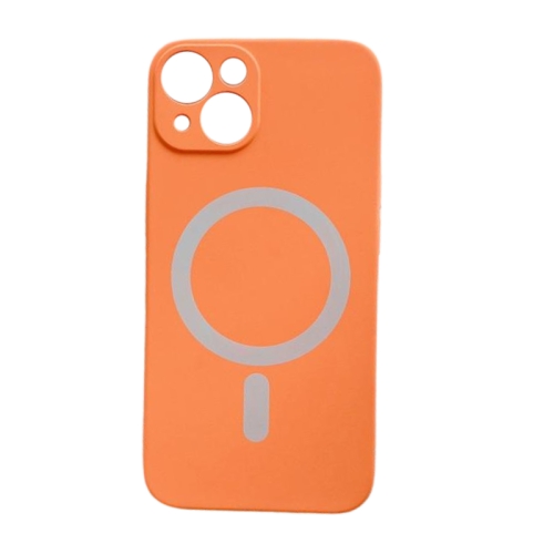 SILIKONSKA FUTROLA MAGSAFE COLOR IPHONE 14 NARANDŽASTA