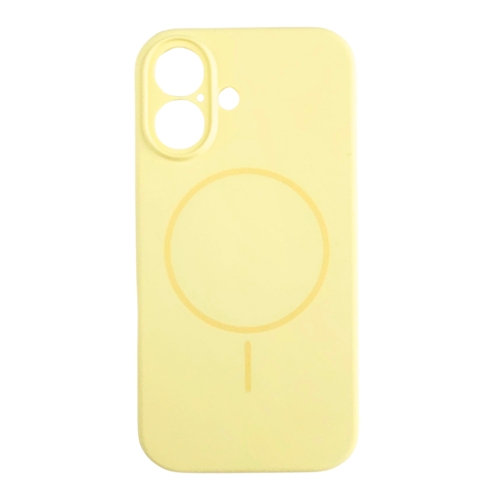 SILIKONSKA FUTROLA MAGSAFE LUX IPHONE 16 ŽUTA