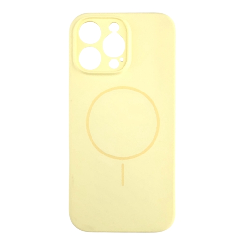 SILIKONSKA FUTROLA MAGSAFE LUX IPHONE 16 PRO ŽUTA