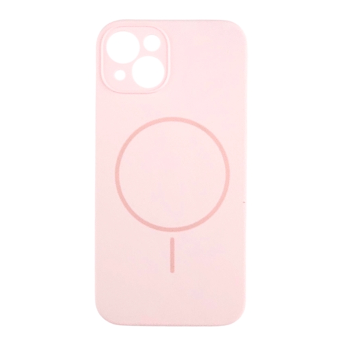 SILIKONSKA FUTROLA MAGSAFE LUX IPHONE 15 PUDER ROZE