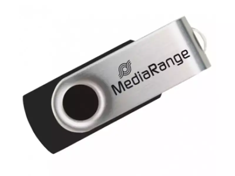 MEDIARANGE 16GB MR910 2.0 HIGHSPEED SREBRNO-CRNI