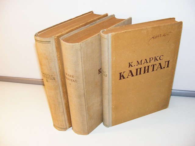 Kapital 1-3, komplet Karl Marks